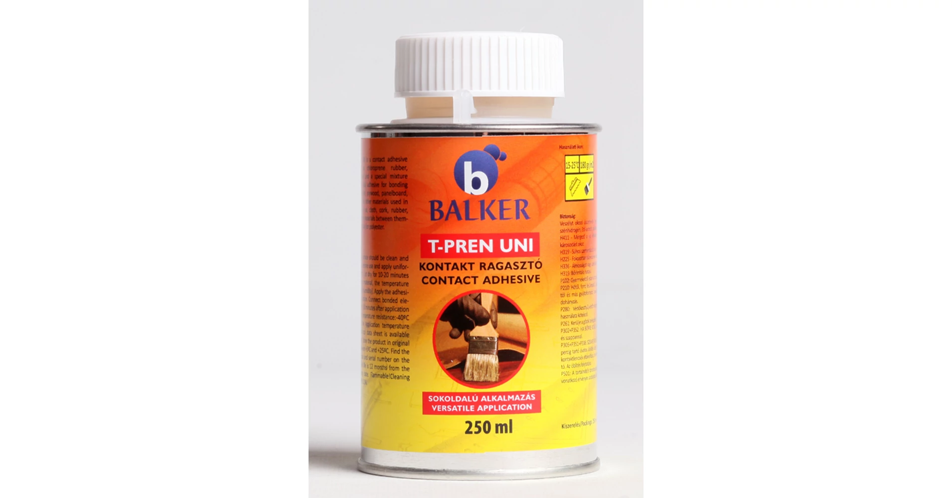 Balker T-pren kontakt ragasztó ecsetes 250ml - Fabuli Style Webáruház
